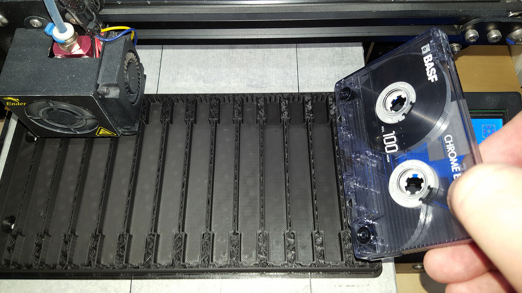 📼 Cassette Tape Racks・Free 3D File for ・Cults