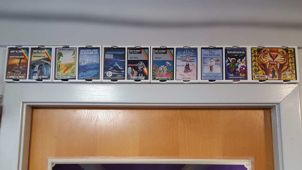 Free 3D file Wall Mountable Cassette Tape Frames 📼 ・3D printer model to ...