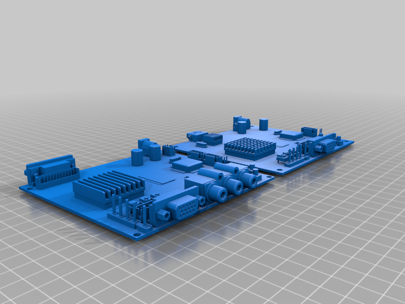 Free 3D file GBS-82x00 and HD-V9900 Mark-Up PCB Templates 🧞‍♂️ ・3D ...