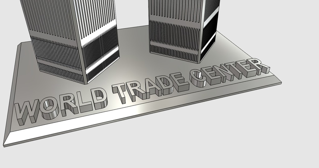 🗺️ The World Trade Center・Free 3D File for ・Cults