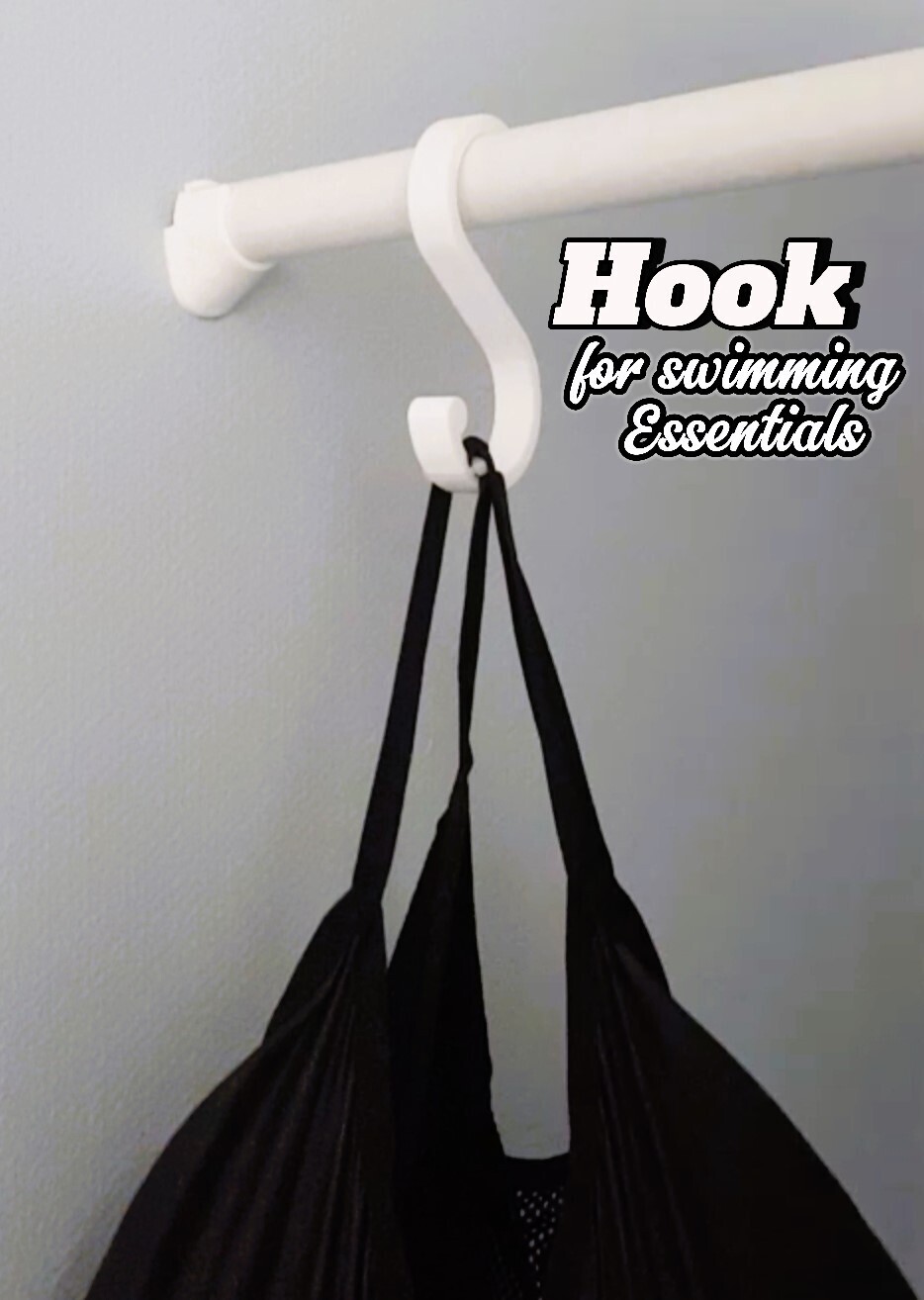 🪝 S-Hook for Swim Essentials・Free 3D File for ・Cults