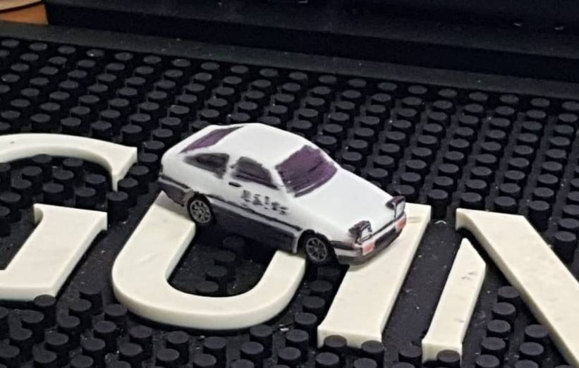 Free 3D file TURBO RACING 1/76 AE86 SHELL TR76 🐚 ・Object to download ...