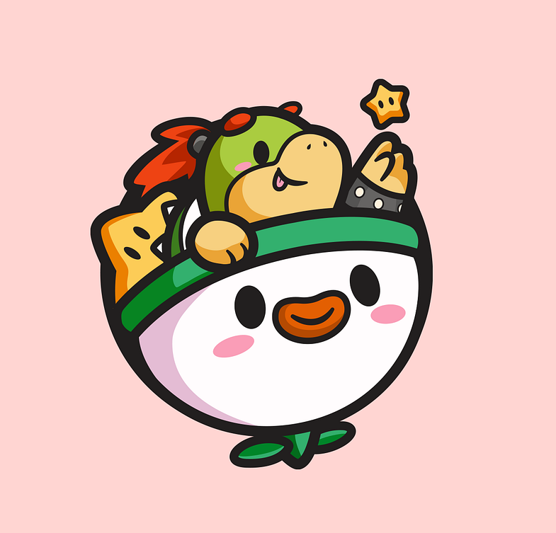 Free 3D file Bowser Jr, Cute Bowser Jr, Super Mario, Birthday Gift ...