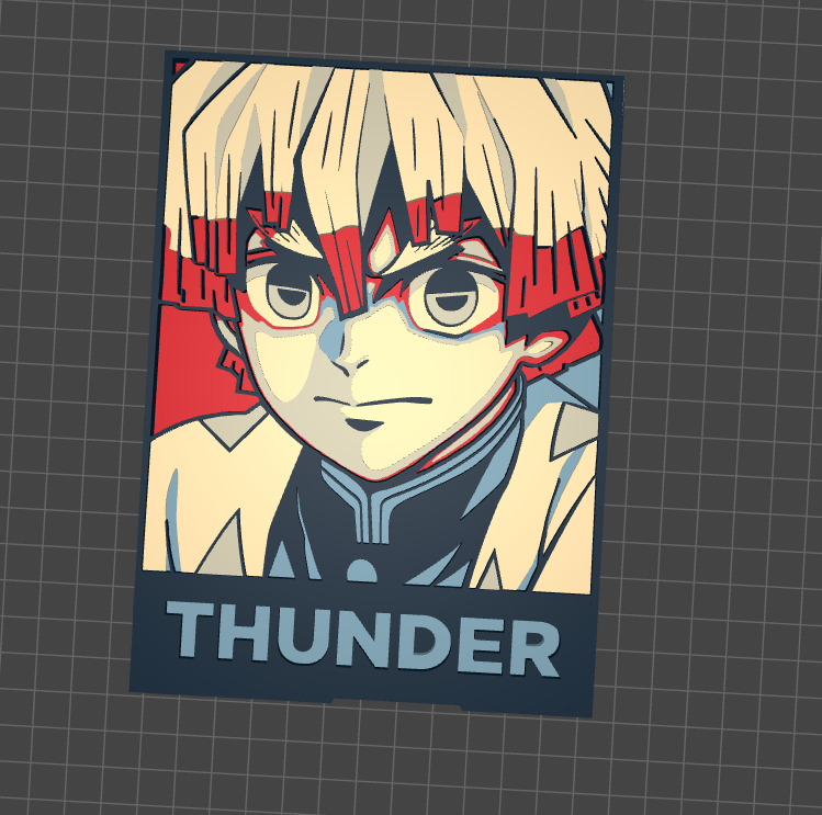 🎨 Zenitsu Agatsuma Demon Slayer Anime Poster, Anime Gifts, Anime Wall ...