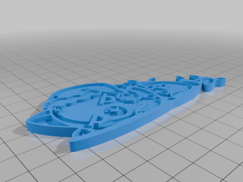 Free 3D file Year-Round Grump TeeTurtle Special modified keychain 🗝️ ・3D printer design to ...