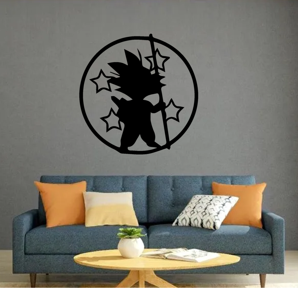 Free 3D file Goku Art Print, DBZ Wall Decoration, Art Prints ...