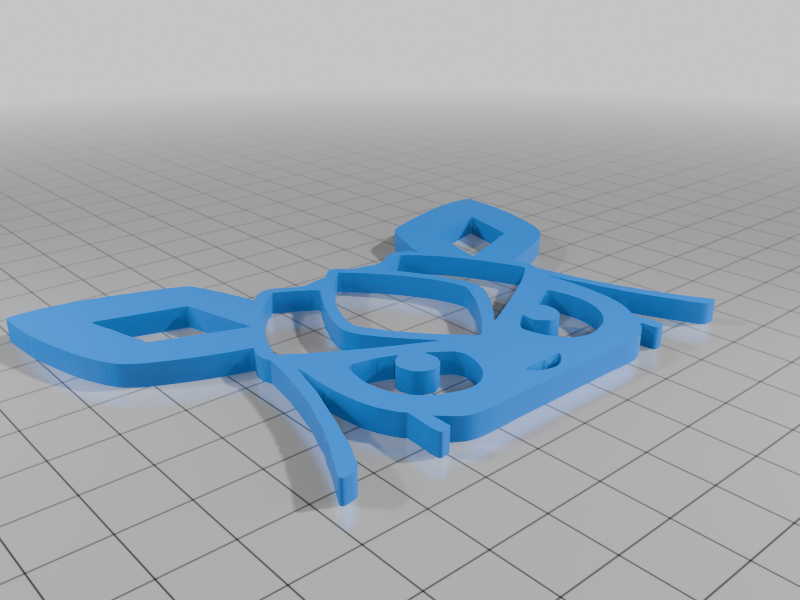 Free 3D file Glaceon peeking, Pokémon , Eevee Charm, Pokémon Charm 🎨 ...