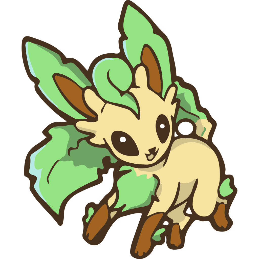 Free 3D file Leafeon Keychain, Pokemon Keychain, Eevee Charm, Pokemon ...