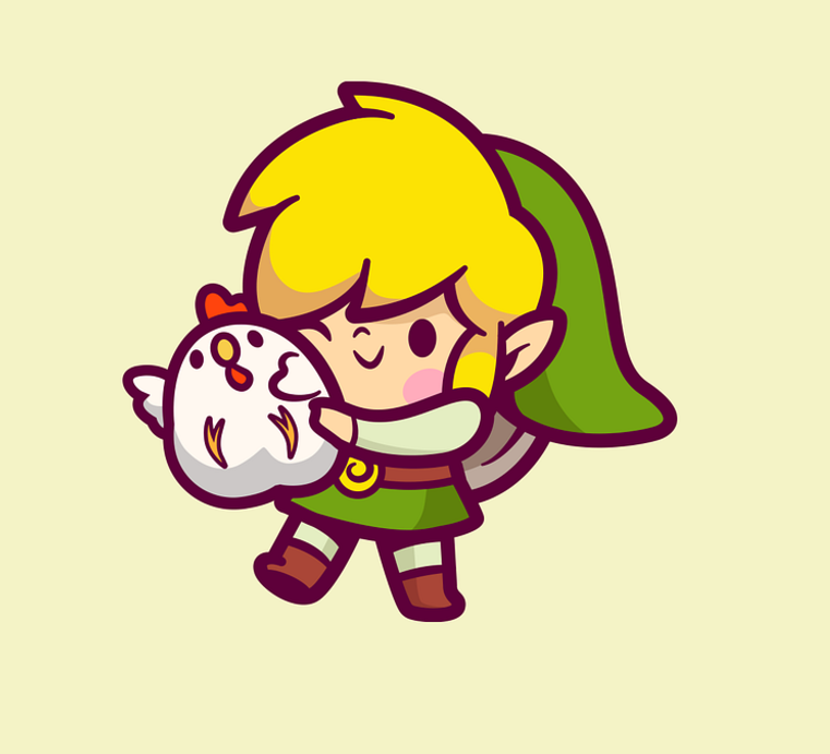 Free 3D file CHICKEN LINK COMBO Zelda, Breath of the wild and Tears of ...