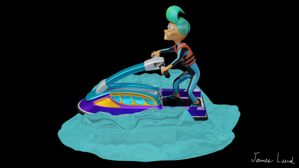 Descargar archivo STL gratis Wacky Wave Racer 🌊・Modelo para la ...