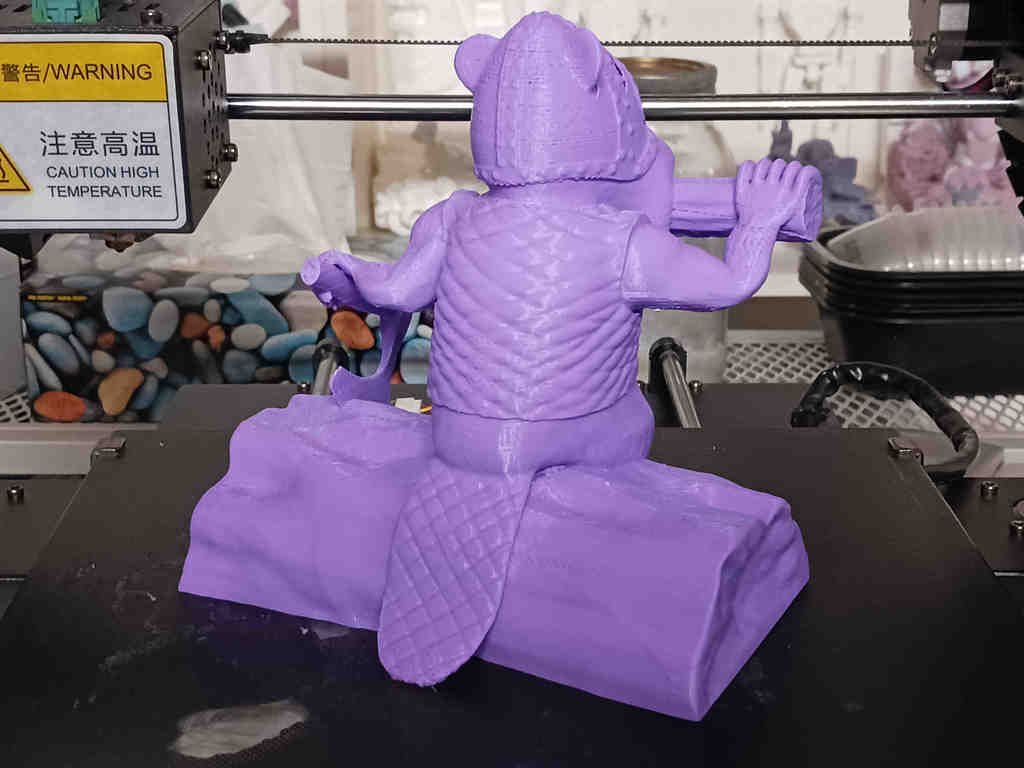 Free 3D file Angry Viking Beaver 😡 ・3D printable object to download・Cults