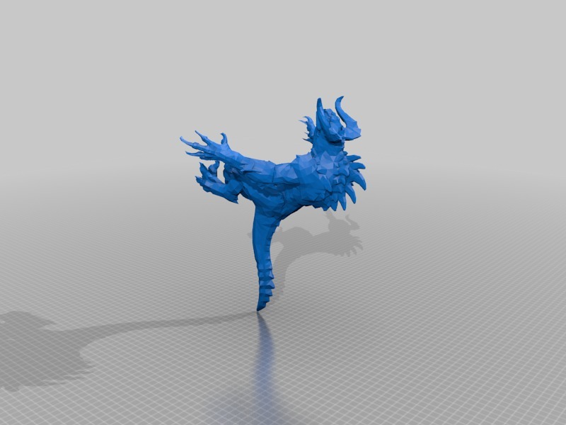 👤 Fallout 4 Deathclaw(s)・Free 3D File for ・Cults