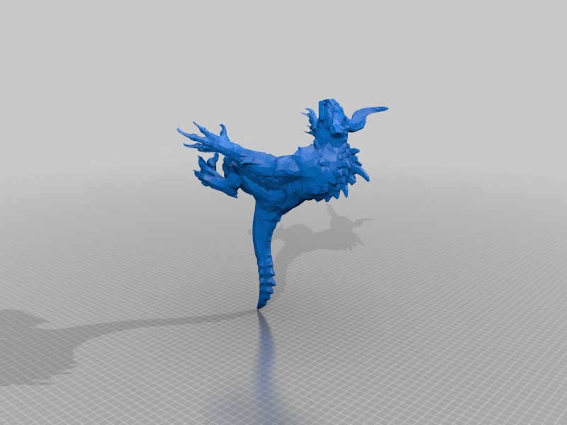 👤 Fallout 4 Deathclaw(s)・Free 3D File for ・Cults