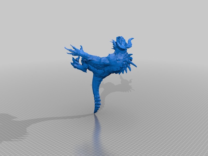 👤 Fallout 4 Deathclaw(s)・Free 3D File for ・Cults