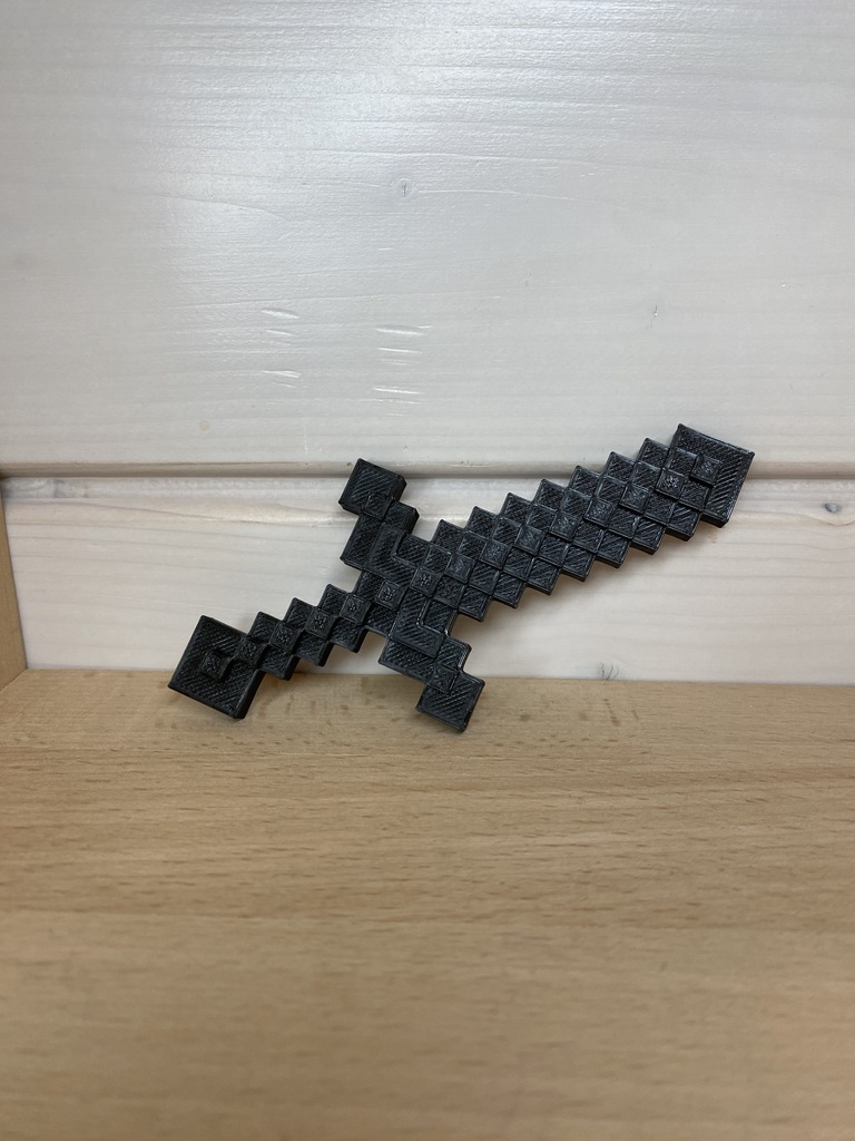 🗡️ Minecraft - Sword - 9.5 inches・Free 3D File for ・Cults