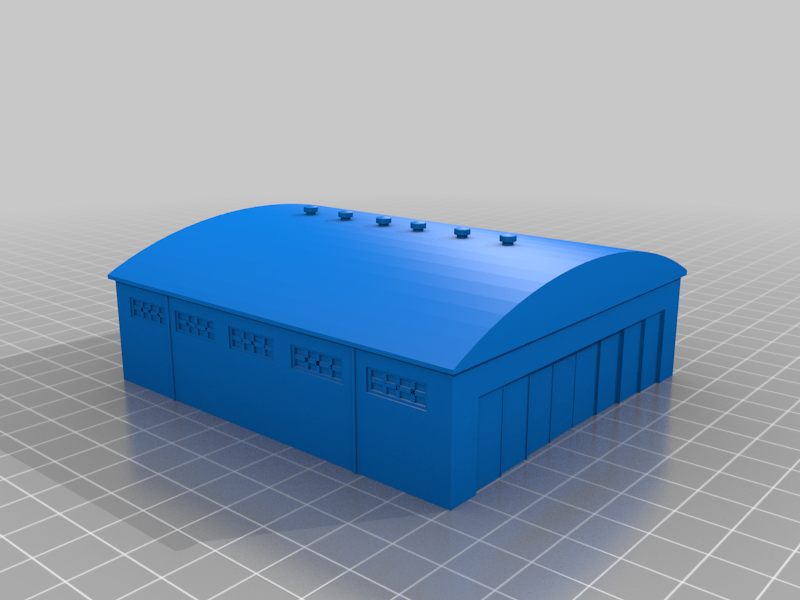 ️ Hangars & Workshop - Air Force Base・Free 3D File for ・Cults
