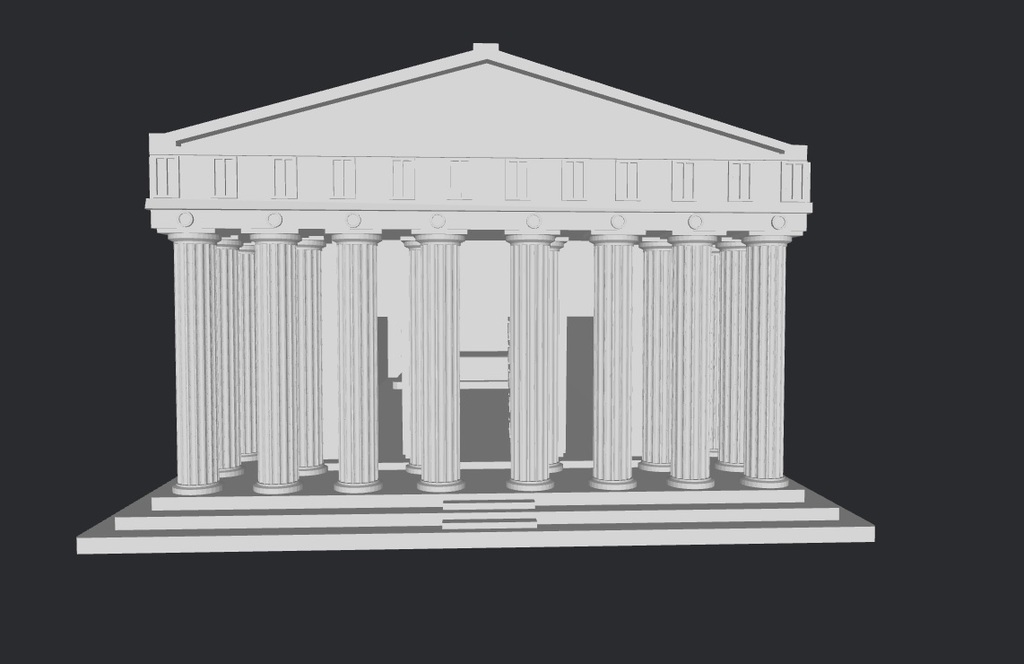 🏛️ Parthenon・Free 3D File for ・Cults