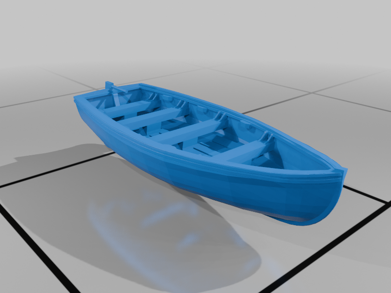 🛥️ Royal Navy 14ft Dinghy・Free 3D File for ・Cults