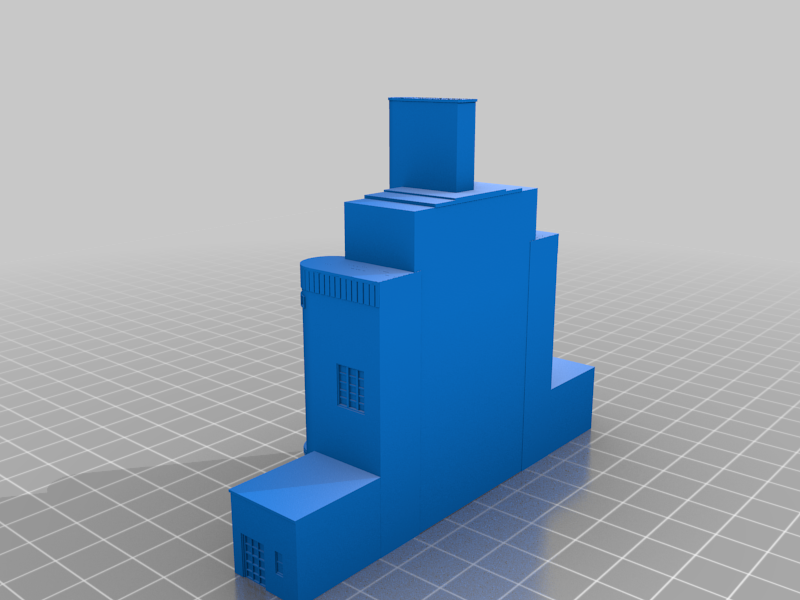 Free 3D file The George Cinema – Art Deco 🎦 ・3D printable model to ...