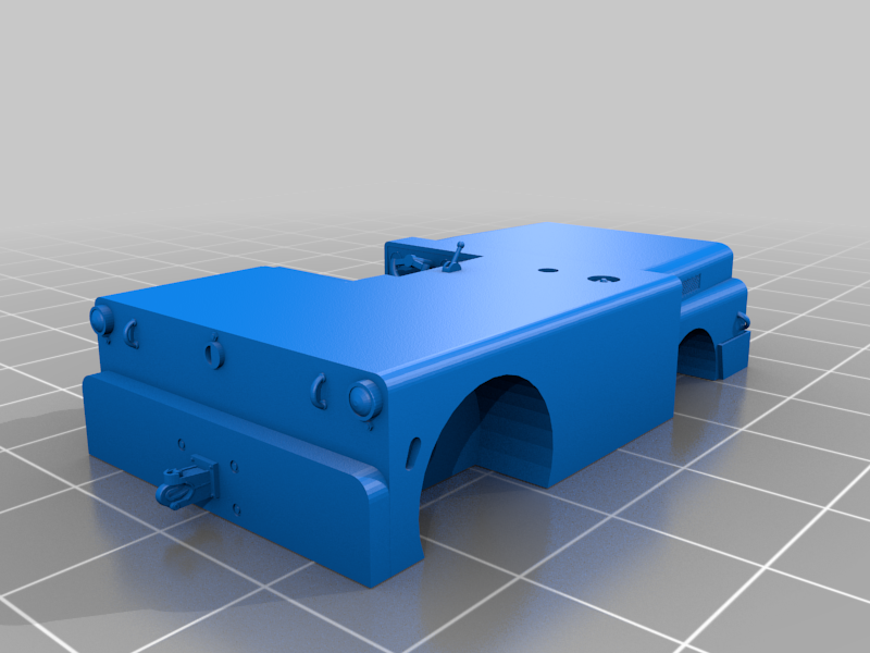 🚜 MD-3A US Navy Tow Tractor (Early Version)・Free 3D File for ・Cults