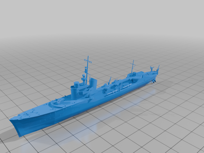 Free 3D file Italian Torpedo Boat - Spica Class – Regia Marina 🤌 ・3D ...