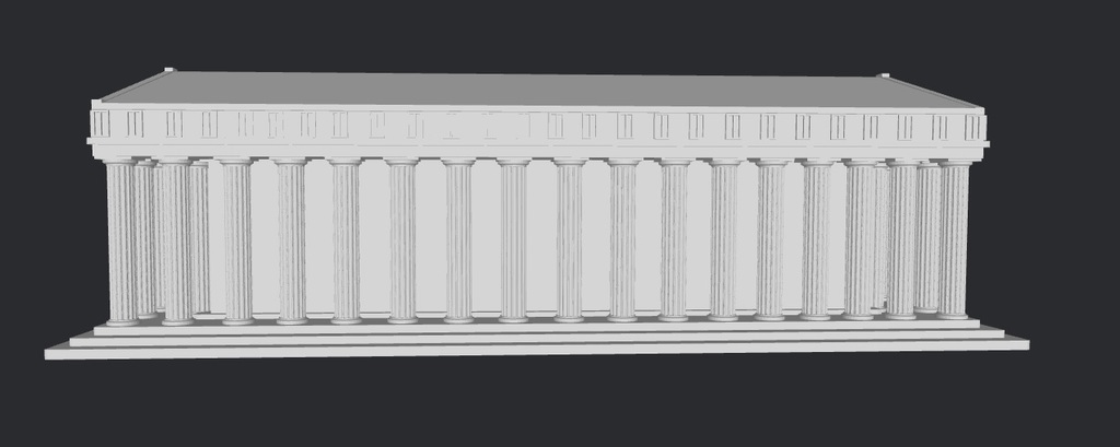 🏛️ Parthenon・Free 3D File for ・Cults