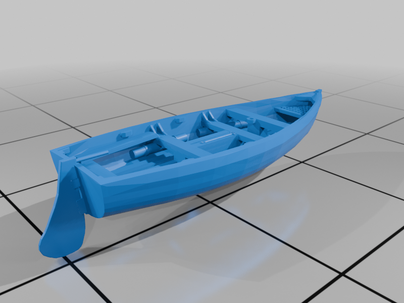 Free 3D file Royal Navy 16ft Dinghy 🛥️ ・Design to download and 3D print ...