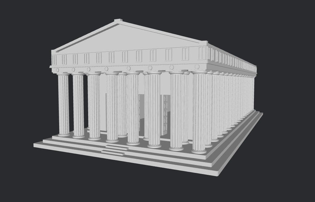 🏛️ Parthenon・Free 3D File for ・Cults