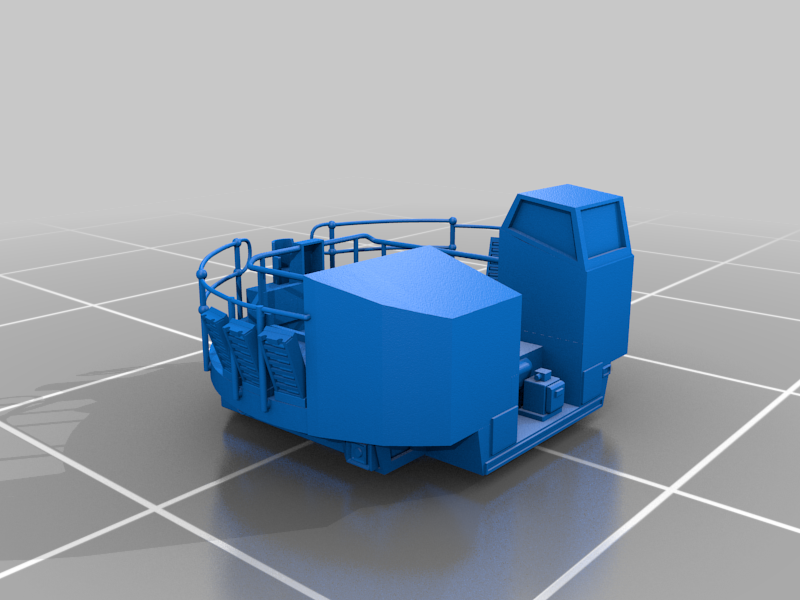 Free 3D file Bofors 40mm 56 Mark 12 Sextuple – Royal Navy 🏗 ・Template ...