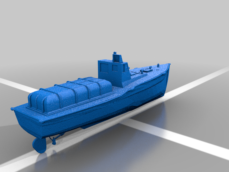 Archivo 3D gratuito Lancha motora utilitaria de 11 metros de la Armada ...