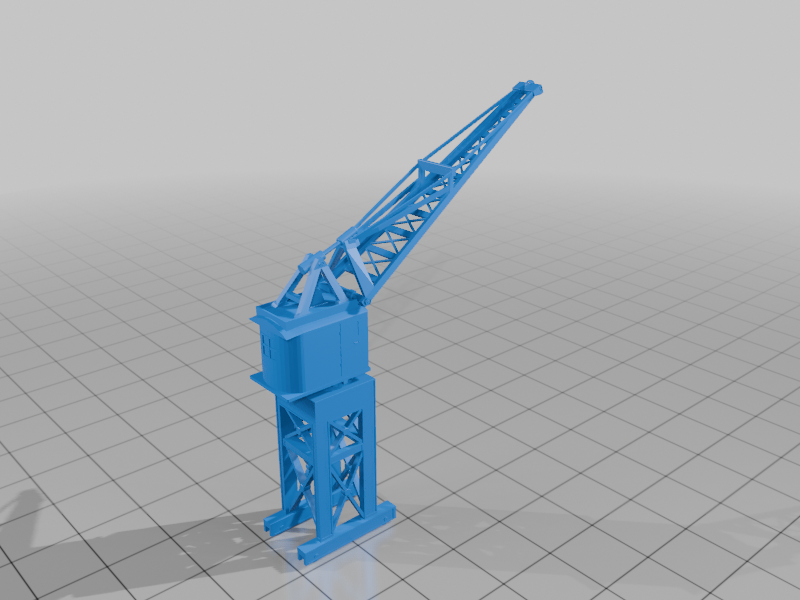 🏗️ Gantry Crane (German type)・Archivo 3D Gratis para ・Cults