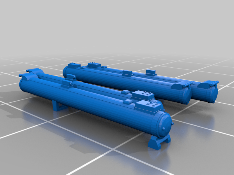 Free 3D file 21inch Mk.25 ASW torpedo tube – US Navy 🏗 ・3D printing ...