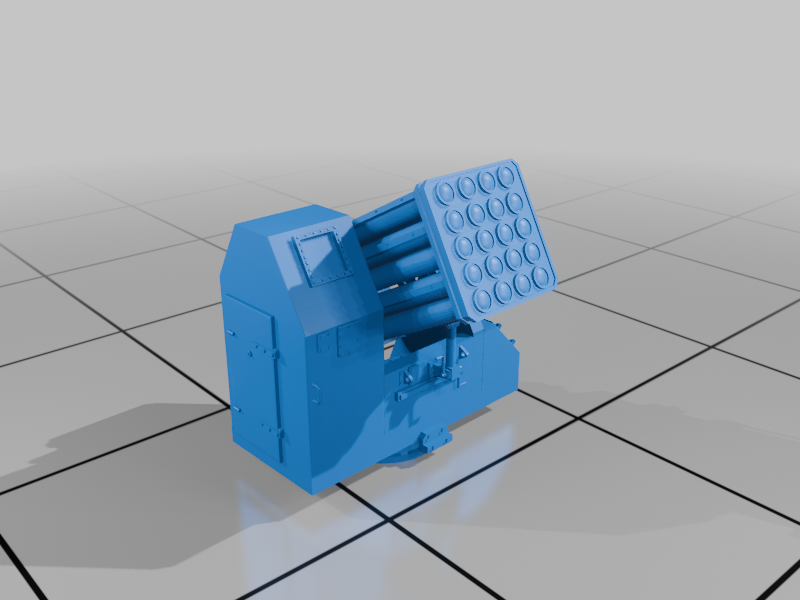 Free 3D file Royal Navy Unrotated Projector (UP) 7" - AA Rocket – New ...