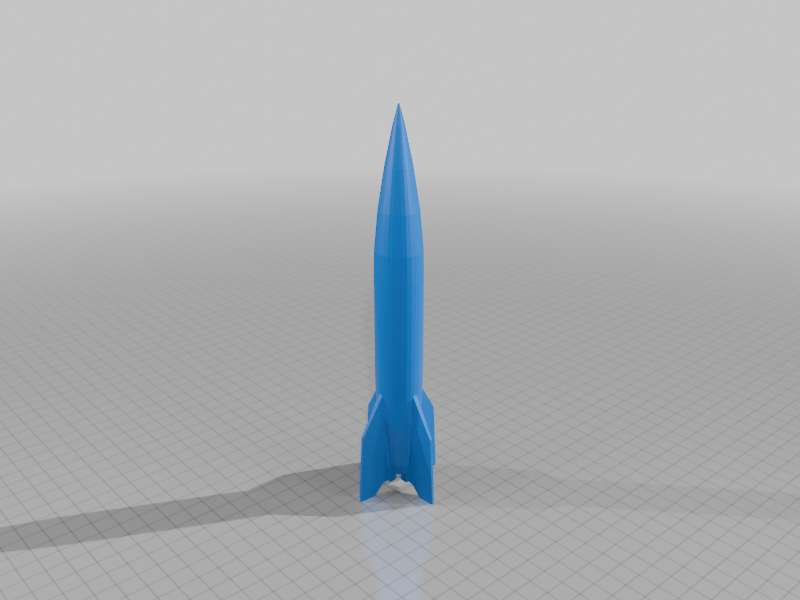 🚀 Aggregat A4 V2 – German Rocket (1/72)・Free 3D File for ・Cults