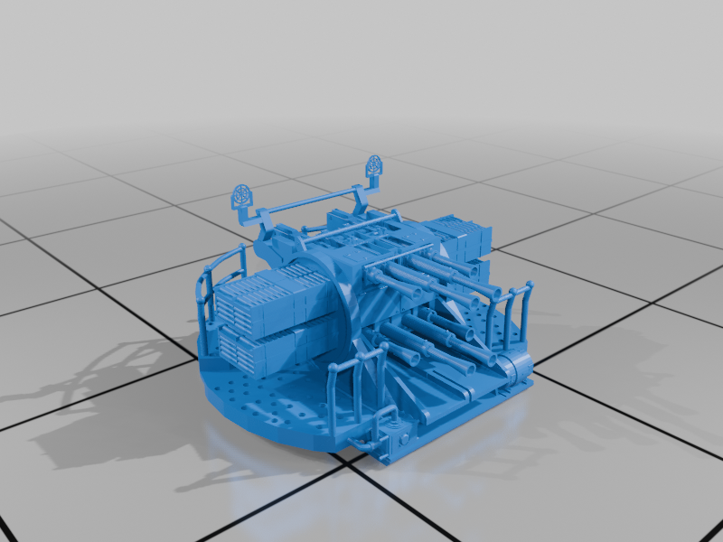 Free 3D file Vickers 2pdr QF Mk VIII – Octuple Mounts Pom-Pom – Royal ...