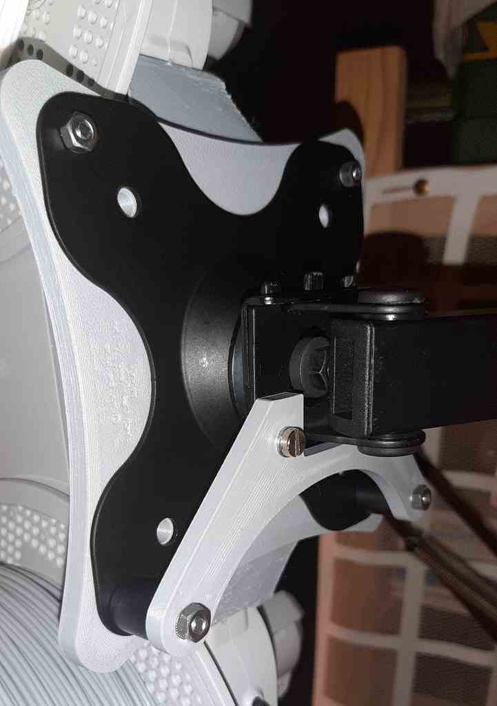 Free 3D file Vesa Stabilizer for BONTEC PC Monitor wall mount, Mod: 237 ...