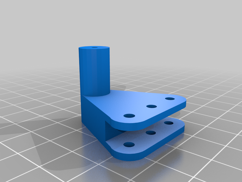 🚁 Servo Mount and rear shock mount for Ossum Hotrod・Free 3D File for ・Cults