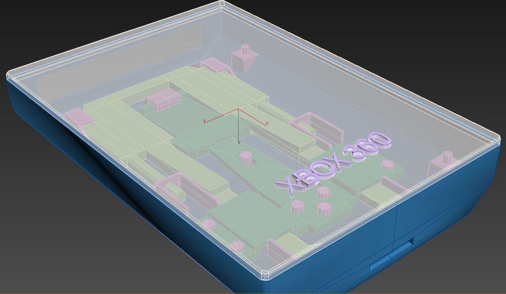 🎮 Xbox360 Slim HardDrive Case v1.0・Free 3D File for ・Cults