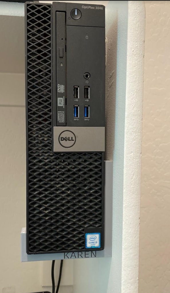 Free 3D file Dell Optiplex 3046 Wall Mount Mid-Tower 🖥️ ・3D printable ...