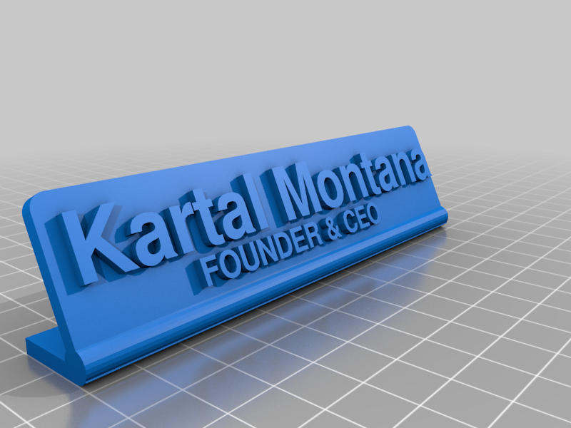 Free 3D file MONTY SIGN 🧹 ・3D printing template to download・Cults