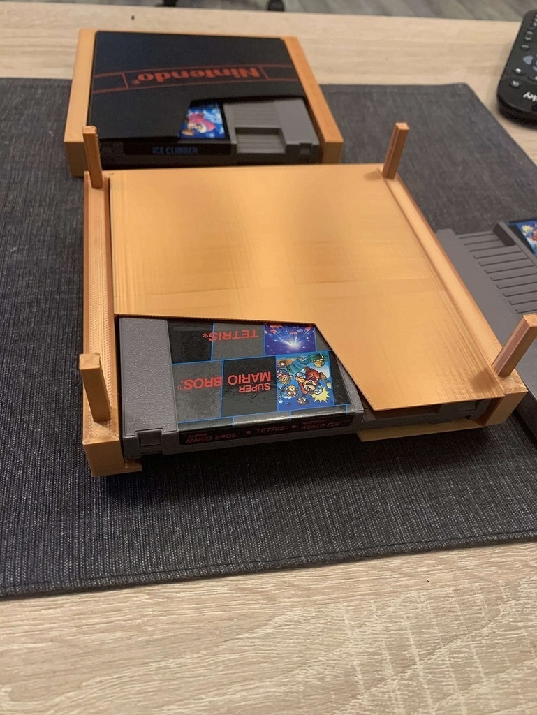 Free STL file STACKABLE NES GAME DISPLAY / STAPELBARES NES SPIELE ...