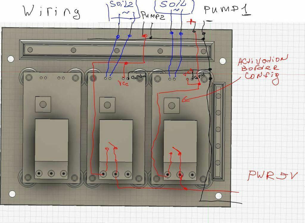 Free 3D file Flower watering 5v 3 flower Control box 💐 ・3D printer ...