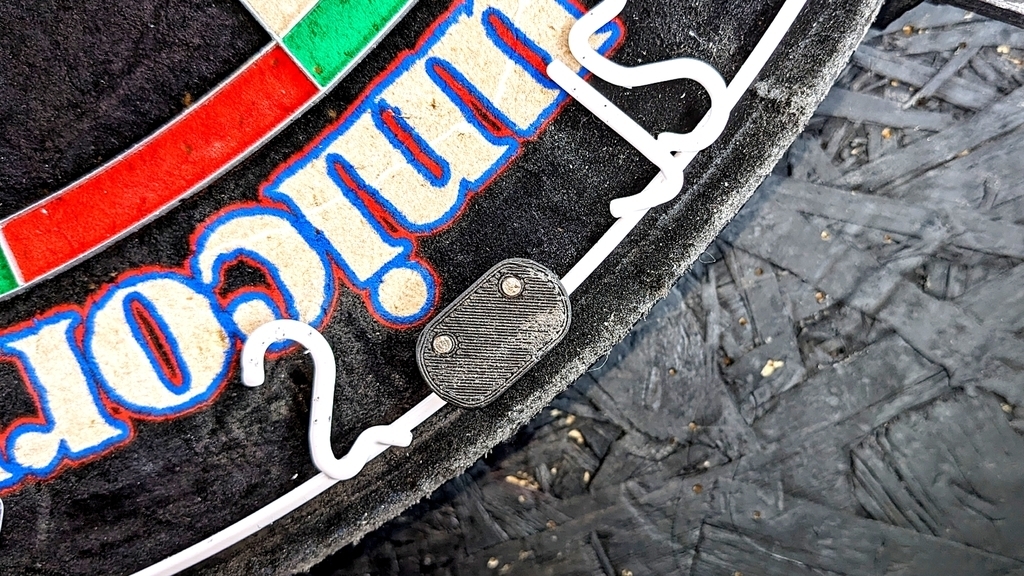 Free 3D file Dartboard number ring / number wire fastener / holder 💍 ...