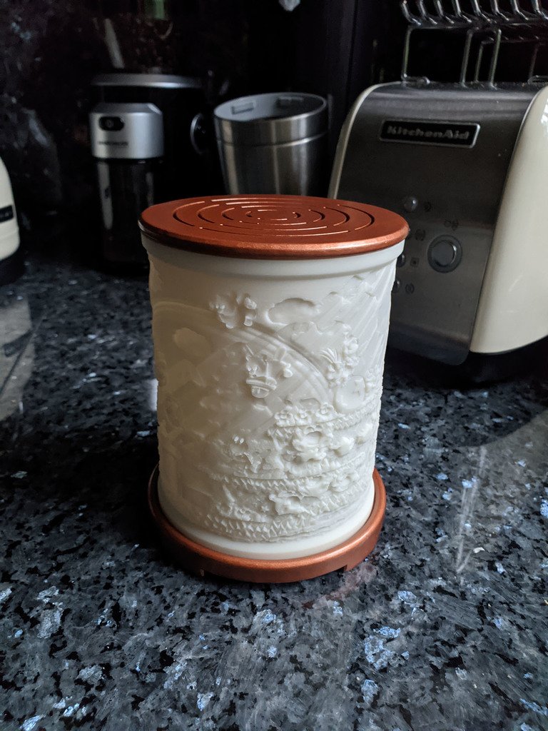 🔦 Lithophane cylinder lamp / night light - Lithophane cylinder lamp ...