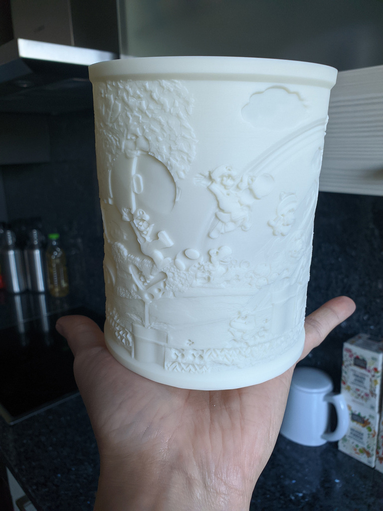 🔦 Lithophane cylinder lamp / night light - Lithophane cylinder lamp ...