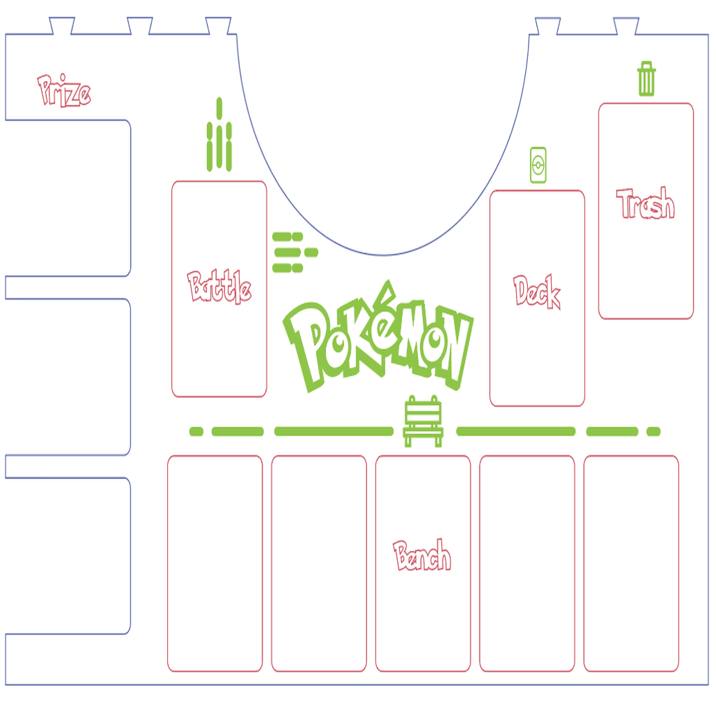 Free 3D file Pokemon Card Battle Board 🐉 ・Model to download and 3D ...