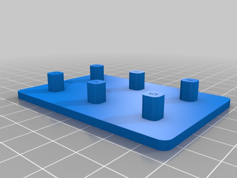 🔧 Customized Parametric Socket Organizer 4X3・Free 3D File for ・Cults