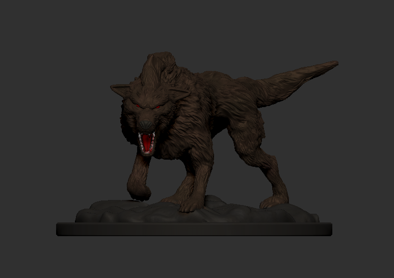 Archivo 3D gratis Warg Wolf 🐺 ・Plan de la impresora 3D para descargar・Cults