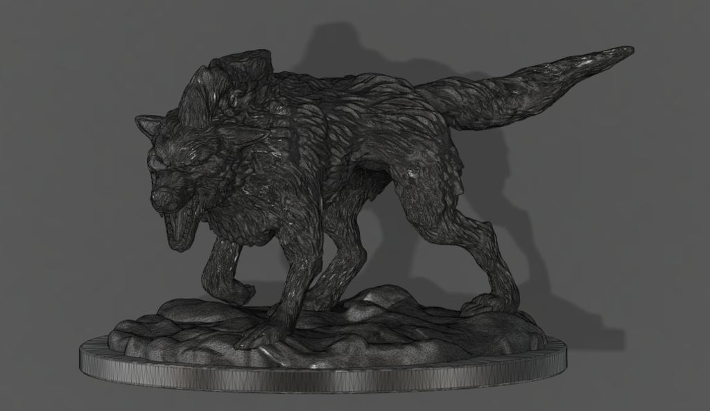 Archivo 3D gratis Warg Wolf 🐺 ・Plan de la impresora 3D para descargar・Cults