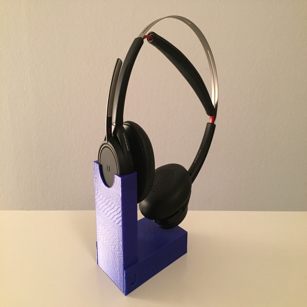 Free 3D file Plantronics Voyager Focus headset charging stand 🎵 ・3D ...